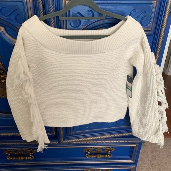 RACHEL Rachel Roy | Sweaters | New Rachel Roy Ryanne Off Shoulder ...